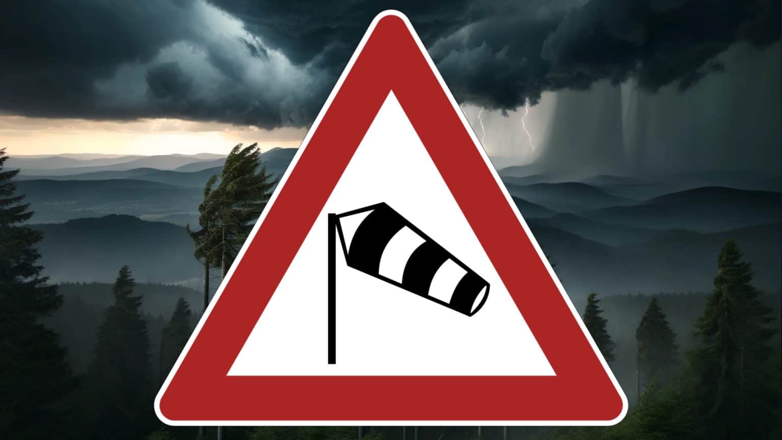 Unwetterwarnung für Baden-Württemberg: Orkanböen, 120 Liter Regen – jetzt wird’s heftig