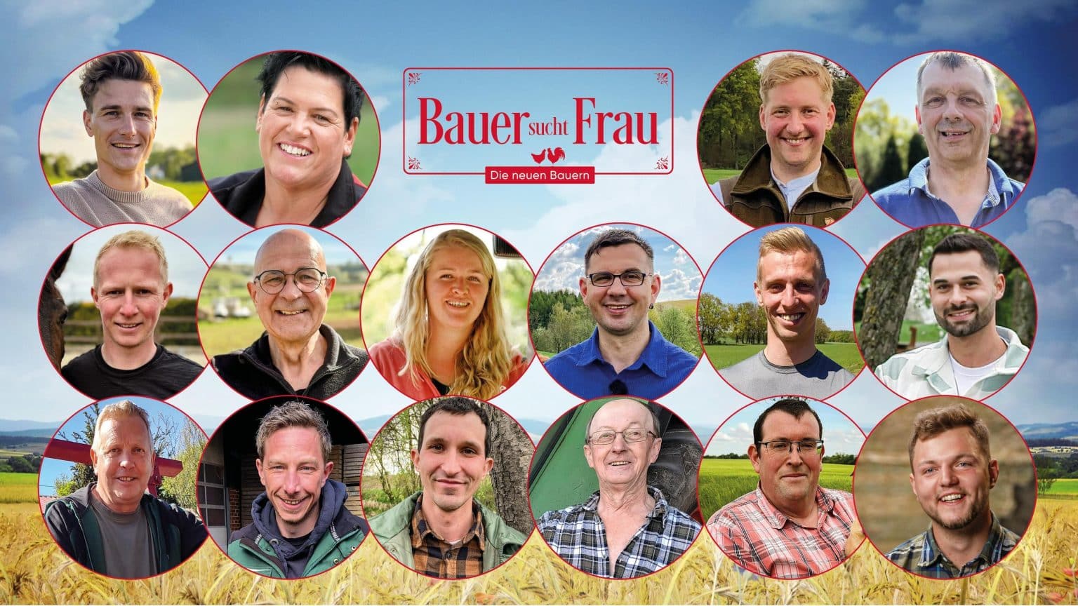 Bauer sucht Frau“ geht auf RTL in die 21. Staffel: Wer sind die 16 neuen Bauern und Bäuerinnen?